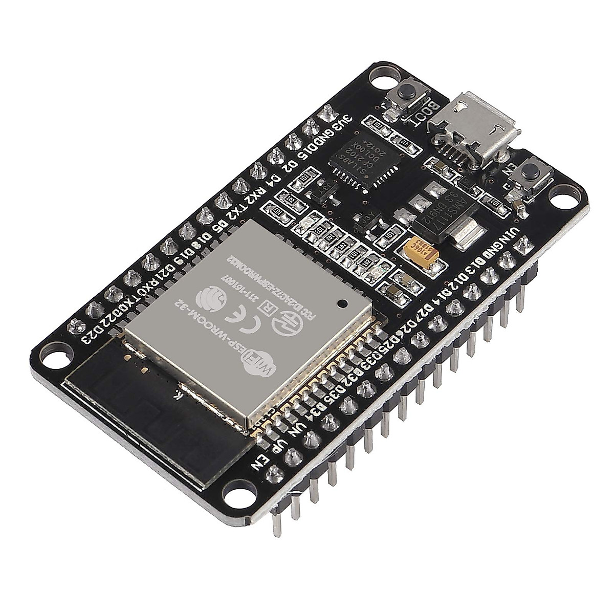 ACEIRMC ESP32 ESP-32S Development Board 2.4GHz Dual-Mode WiFi + Bluetooth Dual Cores Microcontroller Processor Integrated with ESP32s Antenna RF AMP Filter AP STA for Arduino IDE (2pcs)