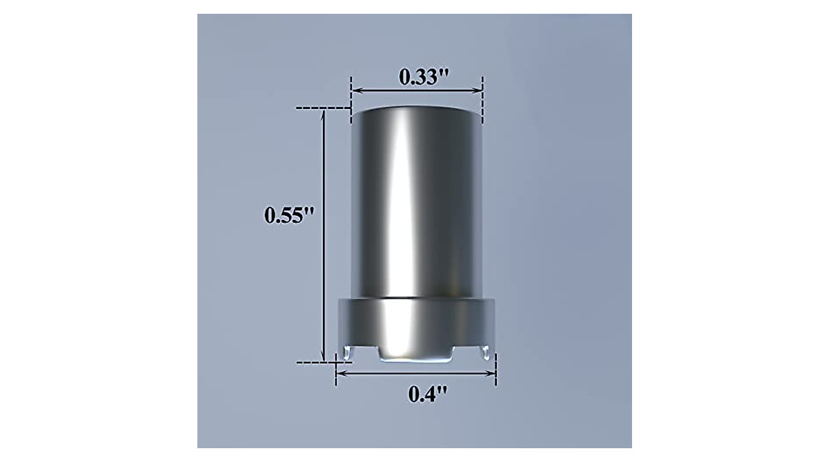 510 Thread Magnetic Adapters: Premium Brass 4-Pack