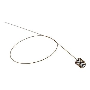 CURT 58410 18-Inch Trailer Hitch Fish Wire for 7/16-Inch Diameter Bolts, YELLOW ZINC