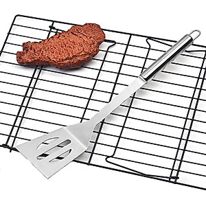 Jteremy Grill Tools Set - 8pcs Grill Accessories BBQ Tools, Stainless Steel Grilling Tools, BBQ Accessories Tool Set with Storage Bag, Camping Outdoor Cooking Tool Set for Travel