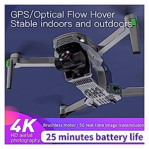 ZUONU SG 907 MAX GPS Drone 4K HD Dual Camera 5G FPV 7.6V with 3-Axis Gimbal ESC Flight Brushless RC Quadcopter Profesional (Color : SG907MAX 6K 3B 32G)