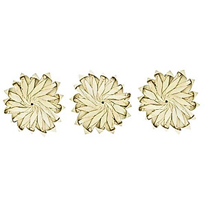 Bonka Bird Toys 1271 3 Natural Palm Leaf Flowers Bird Toy Parrot Foraging Foot Craft Part Talon Cage