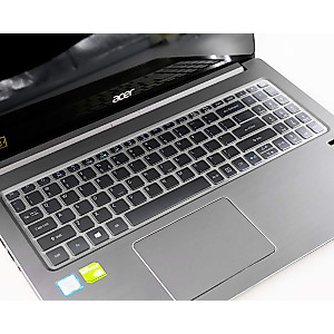 CaseBuy Ultra Thin Keyboard Cover Skin for Acer Aspire 5 Slim Laptop 15.6" A515-45 A515-56 A515-46 A515-43 A515-54 A515-54G A515-55 A515-55T/55G, Acer Aspire 3 A315-54/55/56/57/58 Keyboard Cover, TPU