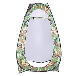 VINGLI Pop Up Tent Instant Portable Shower Tent Outdoor Privacy Toilet & Changing Room