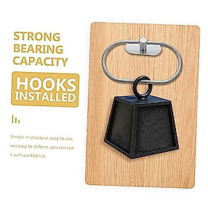 Cabinet Door Towel Holder 1 Set Decorative Hooks Cabinet Door Paper Towel Holder 304 Stainless Steel Towel Storage Ring Storage Rack Towel Hanging Rack X1 Stainless Steel Hook