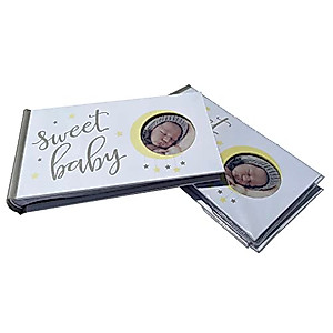 Baby Photo Album 4x6 Photos Hold 80 Slip-in Pockets Mini Picture Book , Mini Photo Albums for Baby with Writing Space Picture Book for Baby Family Wedding Mother New Year ThanksGiving