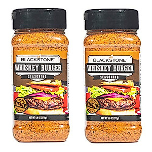 Ultimate Barbecue Spices, Gourmet Flavor Seasoning Bundle (2 Pack), Use for Grilling, Cooking, Smoking - Meat Rub, Dry Marinade, Rib Rub (Whiskey Burger, 9.6 Ounce)