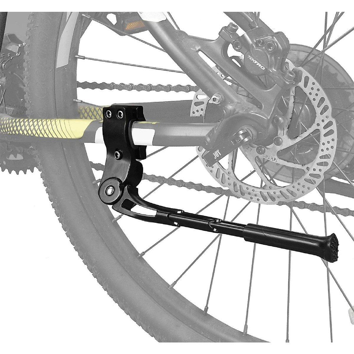 LEICHTEN Adjustable Bicycle Kickstand Aluminum Alloy Bike Kick Stand for 26" 27.5" 28" 700c Mountain Bike/BMX/Adults bike/City bike Storage