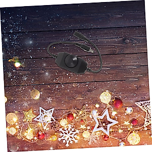 Uonlytech 3pcs Led Light Dimmer 12v Dimmer Kasa Dimmer Dimmer for Led Lights Electrical Light Single Color Led Controller Dimming Abs to Rotate Fairy Lights