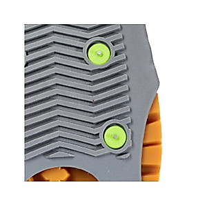 Winter Walking Spare Spike Ice Cleat, Lightweight Industrial Strength Traction Aid for Walking on Snow and Ice, Size Medium (1 Pair)