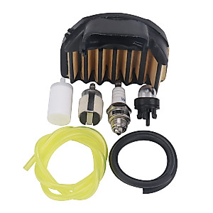 HUYUR Air Filter Fuel Line Filter Tune Up Kit for Husqvarna 455E 455 Rancher 460 461 Replaces 537255701