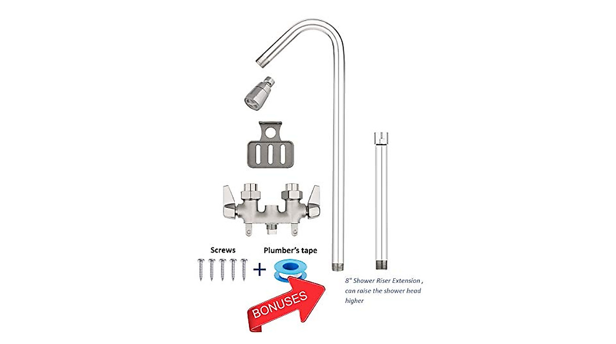 Artiwell Outdoor Shower Fixture System - Durable & Stylish