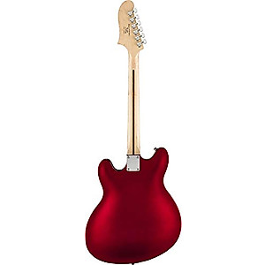 Squier Affinity Series Starcaster Electric Guitar, with 2-Year Warranty, Candy Apple Red