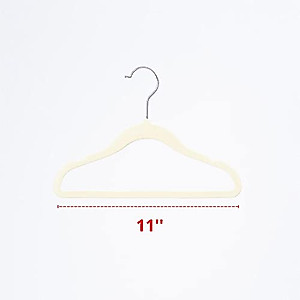 Displays By Jack 30-Piece Kids Velvet Hanger (Beige)