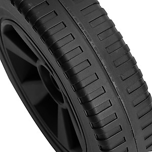 BBQration 7 Inch G437-0037-W1 Grill Wheels Replacement Parts for Charbroil Various Models 463377319 463352521 463365021 469335115 463436415 463340516 Kenmore 415.16123800 Thermos 466360113, 2-Pack