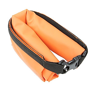 Foto&Tech Orange 10LT Waterproof Dry Bag Roll Top Dry Compression Sack Floating Dry Gear Bag Storm Sack+Backpack Style Padded Shoulder Straps for Kayaking/Boating/Beach/Rafting/Hiking/Camping/Fishing