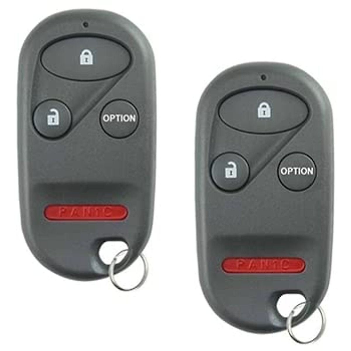 2 New Keyless Entry Remote Key Fob for 1997-1999 Acura CL & 1994-2001 Acura Integra (A269ZUA108)