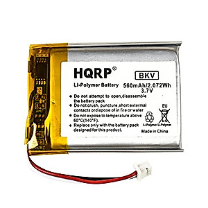 HQRP Battery Compatible with Viper 7941V 7944V 7945V 5904V 5902V 4702V 4704V 5702V 5704V, Clifford 7941X, 7944X, 7944X, Python 7941P, 7944P, 7945P Remote Control Key Fob Car Engine Starter