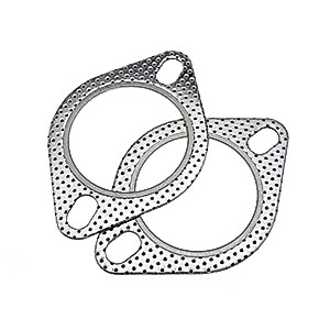 High Temp Exhaust Gasket for Turbo, Mainfold, 2 Bolt Flanges Replace 120-07610-0002 (2.5 Inch)