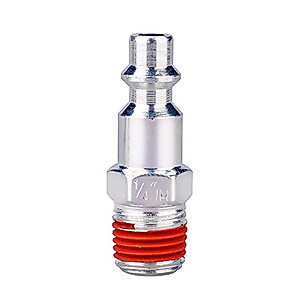 WYNNsky Air Coupler and Plug Kit, 1/4 Inch NPT Air Fittings Industrial Type, 7 Piece Air Compressor Accessories Kit