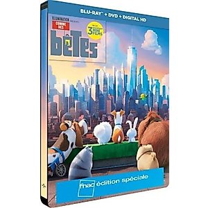Blu ray + DVD Comme des bêtes - Edition Steelbook Spéciale FNAC