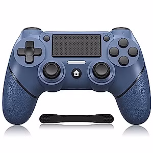 PS-4 Controller Dual-shock 4 Wireless Compatible for PS-4/Pro/Slim/Wireless Play-Station 4 Controller with paddles PS-4 Remote Controller for PC 6-Axis Motion Sensor Turbo，1000mAh
