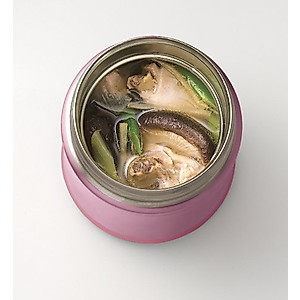 Zojirushi Stainless Steel Food Jar, 25-Ounce, Pink