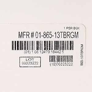 McKesson LUMEON Blood Pressure Cuff and Bulb, Thigh, Black, XL, 40 cm to 66 cm, 1 Count