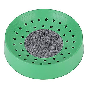 Weiyirot Bird Breeding Bed, 5 Pcs Plastic Bird Nesting Bowl Egg Basin with Mat, Cage Accessory Supplies, Breathable, Washable, Easy to Dry