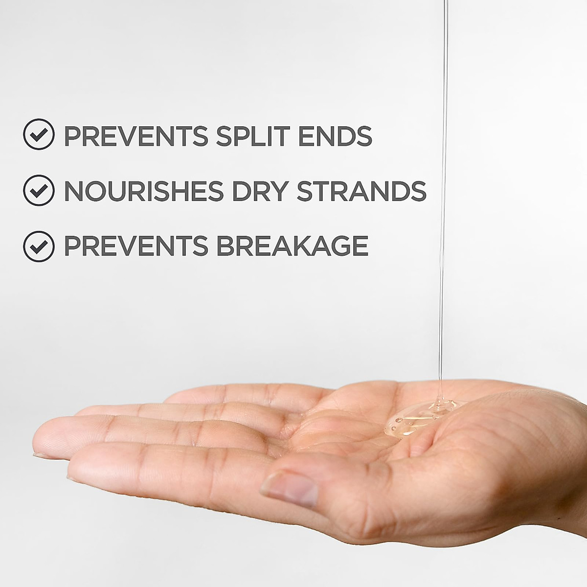 BioSilk Silk Therapy Original, Reconstructing Treatment For Adding Shine & Helping Prevent Split Ends, Sulfate, Paraben, & Cruelty-Free, 2.26 Oz