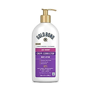 Gold Bond Age Renew Crepe Corrector Body Lotion, Replenishing & Smoothing Formula, 14 oz.
