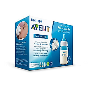 Philips Avent Anti-colic Baby Bottles Clear, 9oz 3 Piece
