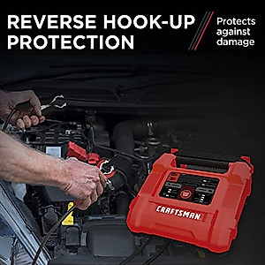 CRAFTSMAN CMXCESM258 12A 6V/12V Automotive Battery Charger