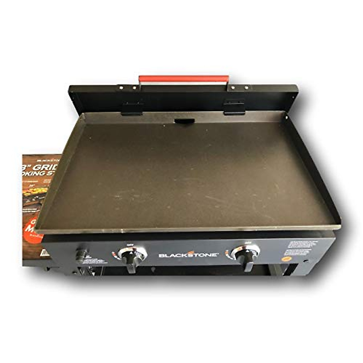 UTV GIANT Griddle Lid Cover fits 28in Blackstone Griddle, Powder Coated Black Aluminum Lid Storage Cover for 28 Inch Blackstone Griddle - Made in USA