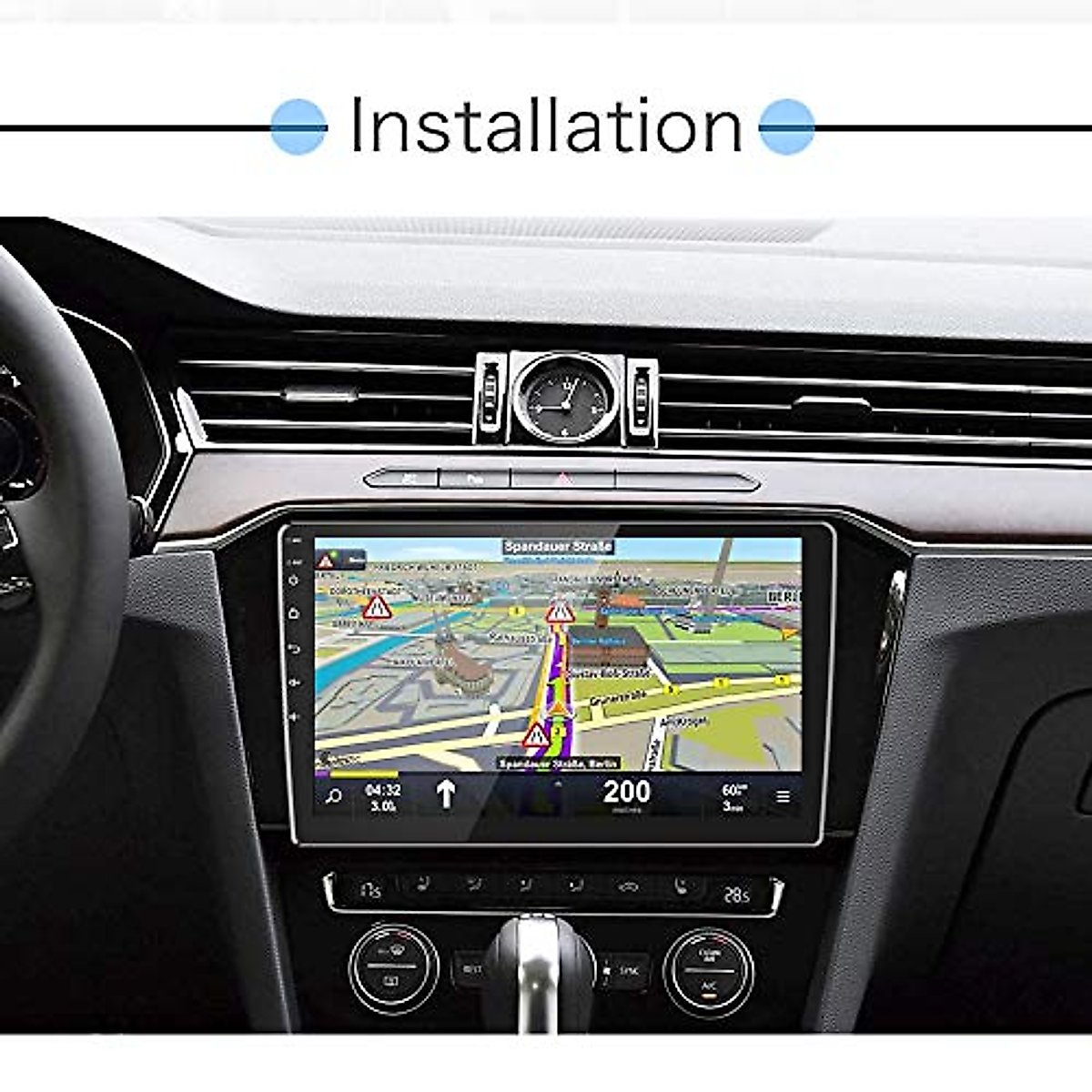Double Din Android 11 Car Stereo Wireless Apple Carplay Android Auto【2G+32G】 Hikity 10.1 Inch Touch Screen Car Audio Receiver Bluetooth FM Radio GPS Navigation WiFi HiFi IPS Display + Backup Camera