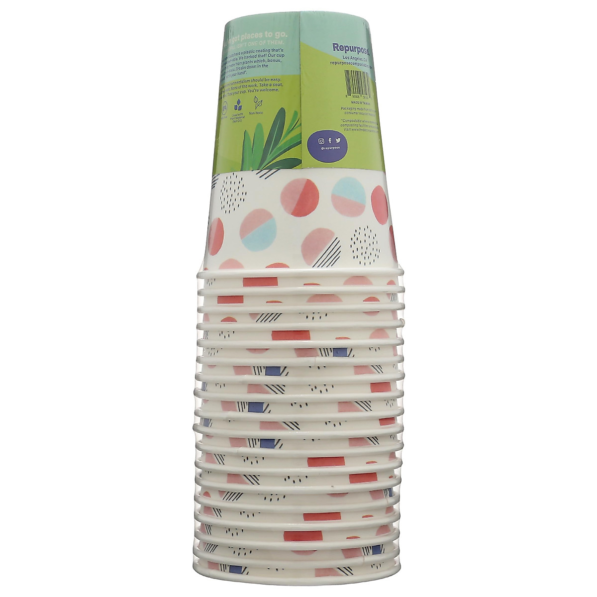 REPURPOSE 12oz Hot Cup 18 Count, 18 CT