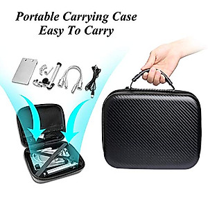 Aluminum Alloy Stand for USB/WiFi/LCD Digital Microscope Camera, Cainda Universal Metal Stand Holder (with Fill Light)