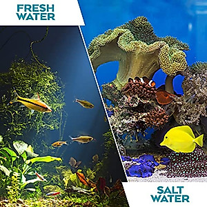 LL Products Gravel Vacuum for Aquarium - Fish Tank Gravel Cleaner- Aquarium Vacuum Cleaner -Aquarium Siphon (Button)