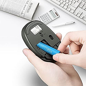 Deleepow AAA Rechargeable Batteries NiMH, 1100mAh High Capacity Pre-Charged Triple A Battery, 1.2V Low Self Discharge, Pack of 16