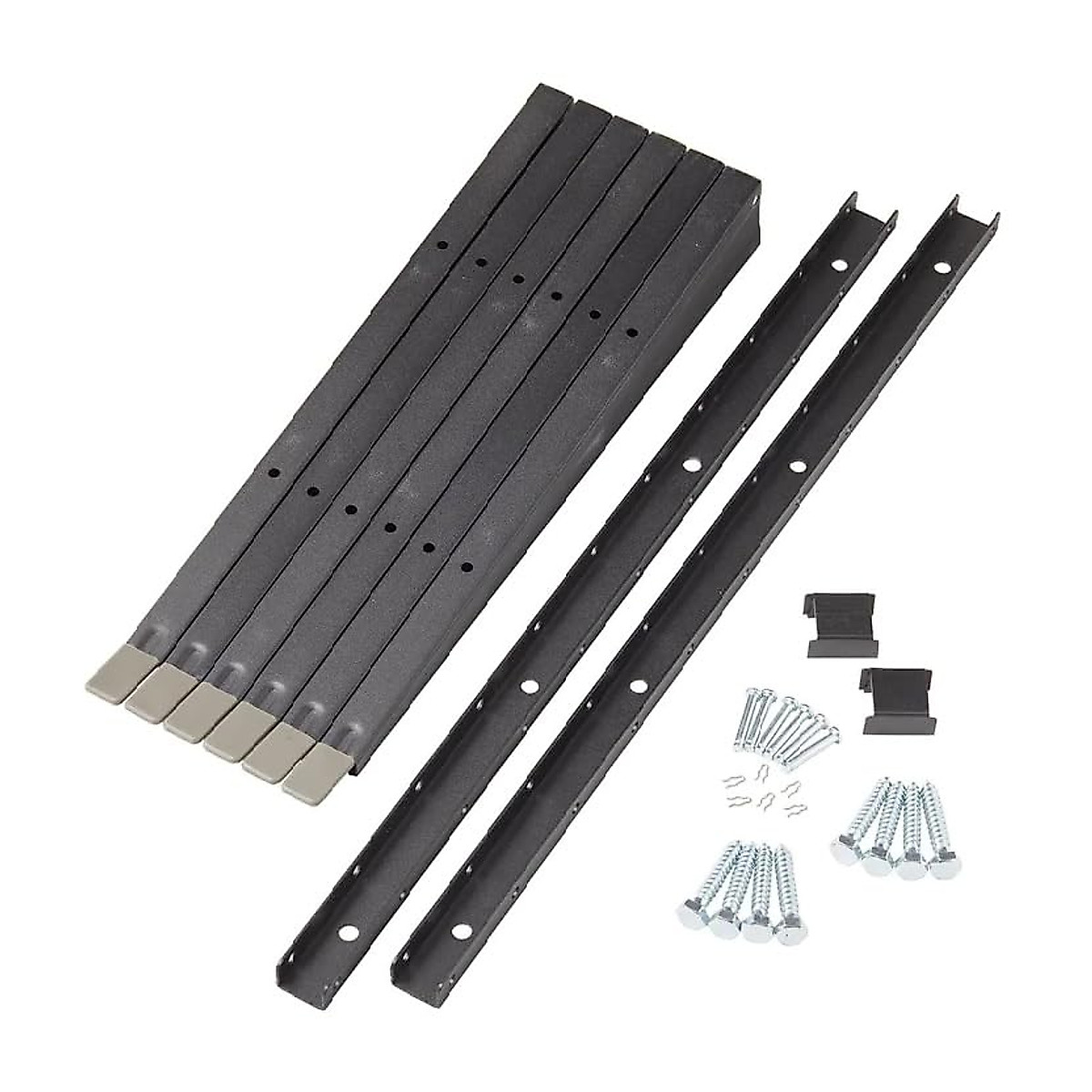 Everbilt Heavy-Duty Matte Black Wall Mounted 3-Tier Storage Rack