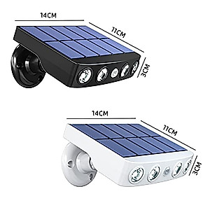 Wall Lampsolar Lamp Waterproof Led Light Outdoor Home Garden Lawn Garden Wall Lamp Rural Outdoor Lighting Sensor Street Lights D1