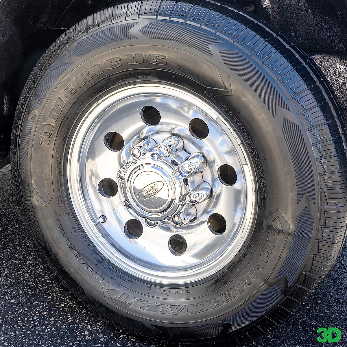 3D Ultra Protectant Tire Shine - Long Lasting, High Shine Tire Spray - Excellent Protectant for Rubber & Vinyl 1 Gallon