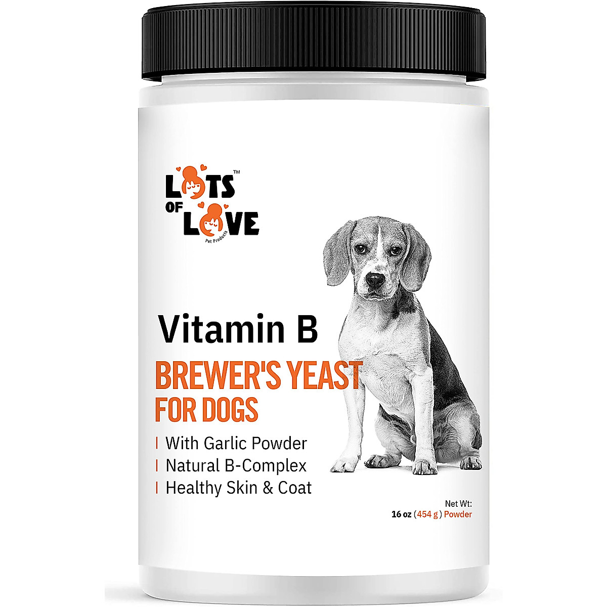 Lots of Love Bundle Set of 3 - Pancreatic Digestive Enzymes for Dog & Cat (8 oz Powder), Dog Probiotic Chewable Tablet (60 Tablets) and Brewer's Yeast Powder for Dogs for Healthy Skin and Coat (8 oz)