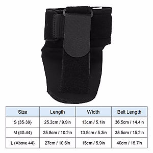 Drop Foot Brace Plantar Fasciitis Night Splint Orthotic Brace Adjustable Ankle Brace for Men and Women(S)