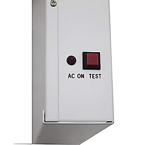 LFI Lights | NYC Approved Emergency Light | Steel Housing | Two LED Adjustable Round Heads | Hardwired with Battery Backup | UL Listed | (2 Pack) | EL-STLED