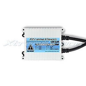 XtremeVision 35W AC Xenon HID Bundle with Slim AC Ballast (1 Pair) and H1 4300K - 43K Bright Daylight Xenon Bulb (1 Pair)