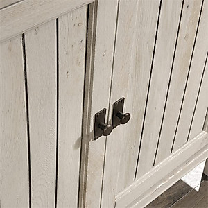 Sauder Costa Library Base, Chalked Chestnut finish