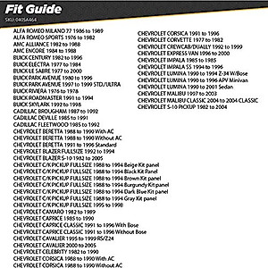 Scosche Compatible with Select Import and Domestic Vehicles Universal 4" x 6'' to 4" Speaker Adapters (1 Pair) SA464