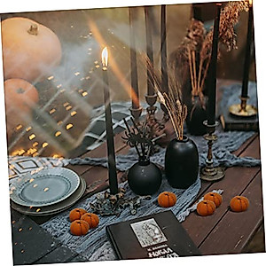 IMIKEYA 15pcs Felt Pumpkins Halloween Ornaments Christmas Decor Plant Garland Pumpkin Hanging Decor DIY Decorations Pumpkin Pom Poms Xmas Tree Decor Christmas Hangings Felt Pumpkin Pendent