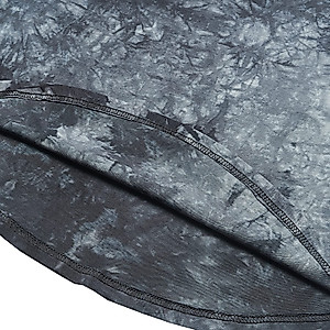 LETAOTAO Mens Tall T Shirts Tie Dye Shirts for Men Extra Long Tshirts Longline Hipster Print Tee for Tall Men